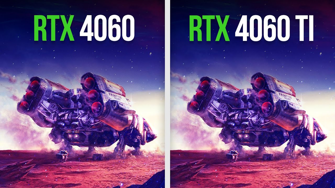 RTX 4060 vs. RTX 4060 Ti | Comparison in 11 Games (1080p) - YouTube
