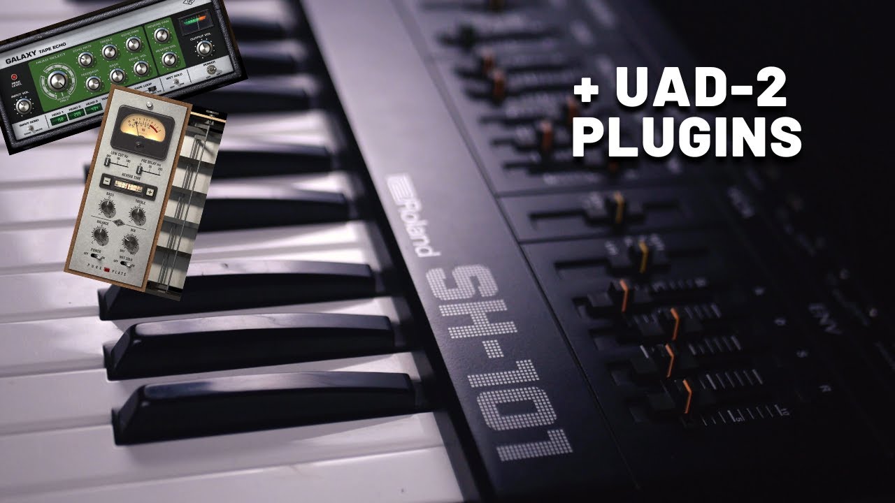 Roland SH-101 + Universal Audio UAD-2 Plugins (No Talking) - YouTube