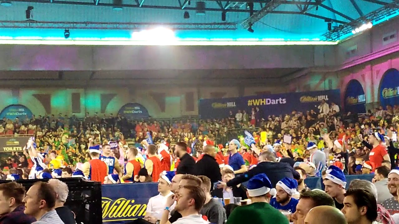 Darts Championship London Ally Pally Fans Alexandra Palace - YouTube