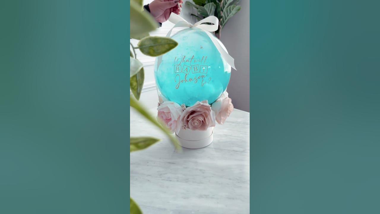 No Mess Gender Reveal Balloon YouTube no-mess-gender-reveal-balloon-youtube