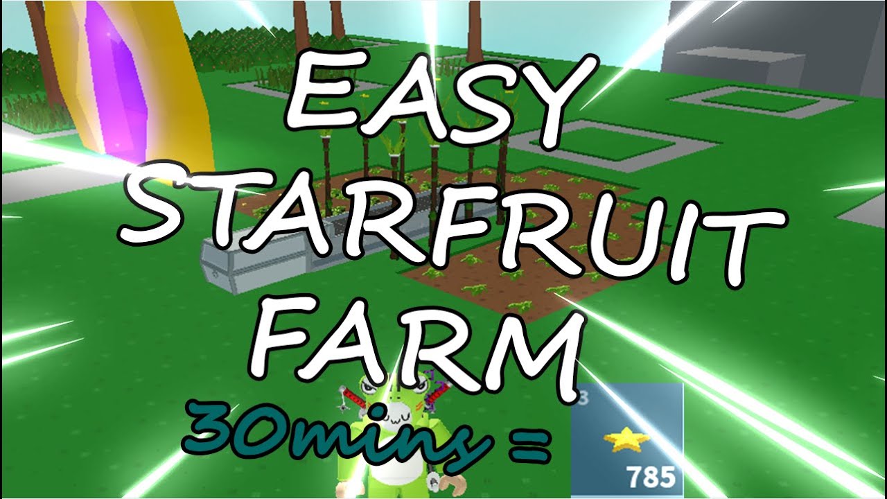 Easy Simple Automatic Starfruit Farm (Roblox Islands) - YouTube