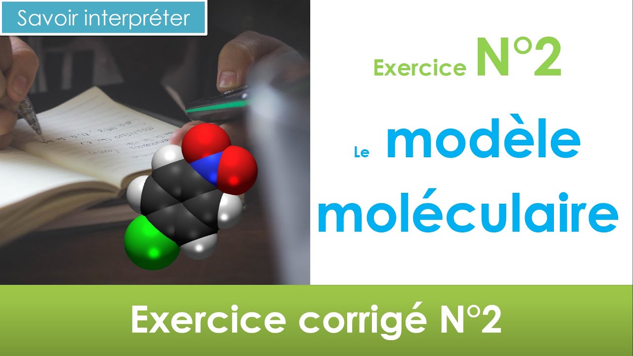 Composition et formule brute d'une molécule à partir du modèle ...