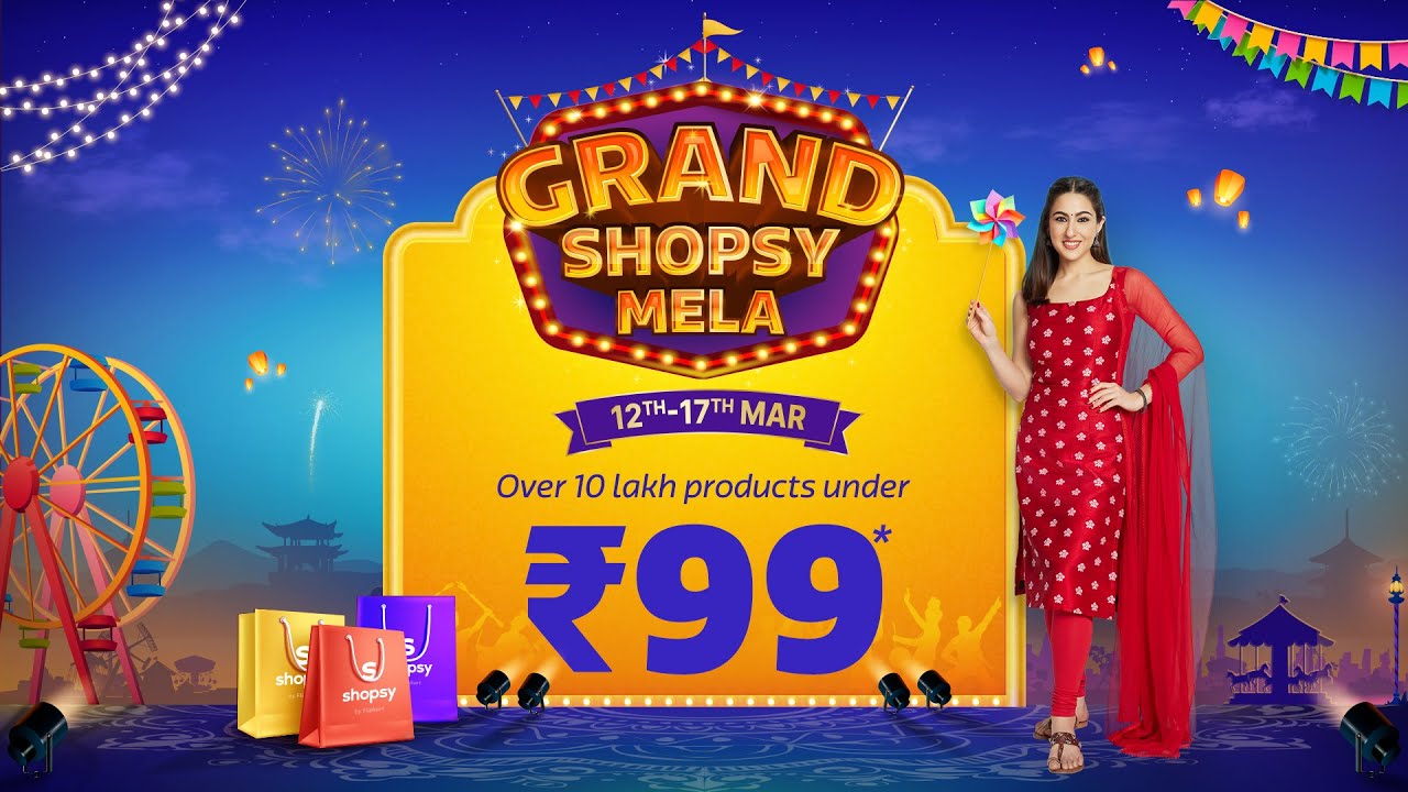 Shopsy | Grand Shopsy Mela | Sara Ali Khan | 10 Lakh products under Rs ...