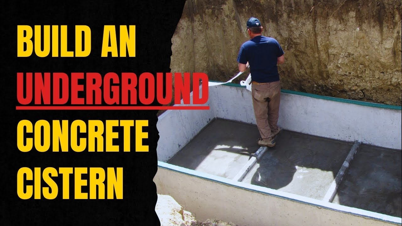 EPISODE 6 PART 1| Epic Build - Underground Concrete Cistern for our Off ...