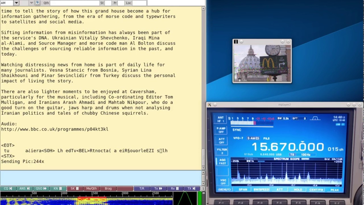 VOA Voice of America Shortwave Radiogram Jan 8 2017 on 15670Khz in ...