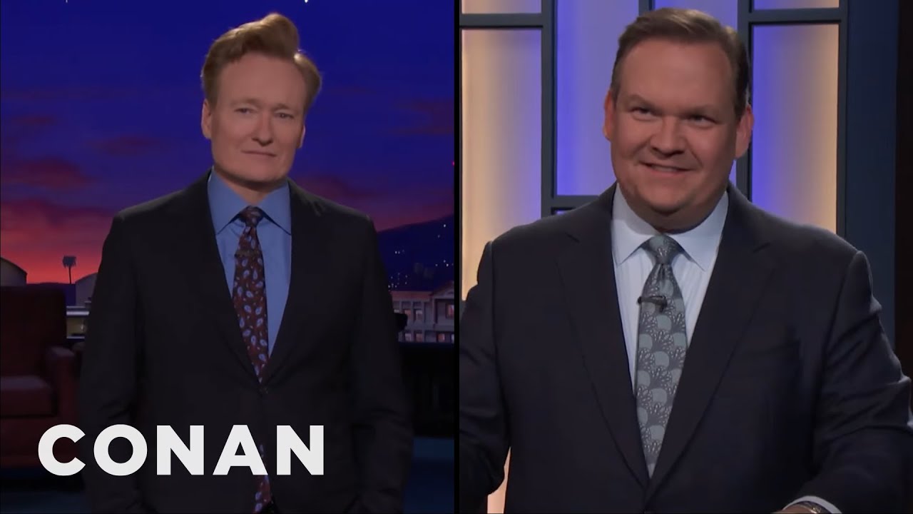 Andy Helps Conan Celebrate His 4,000th Show | CONAN on TBS - YouTube