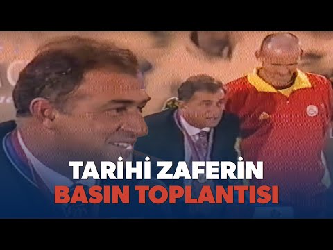 UEFA Kupası Finali Sonrası Fatih Terim Basın Toplantısı (2000)