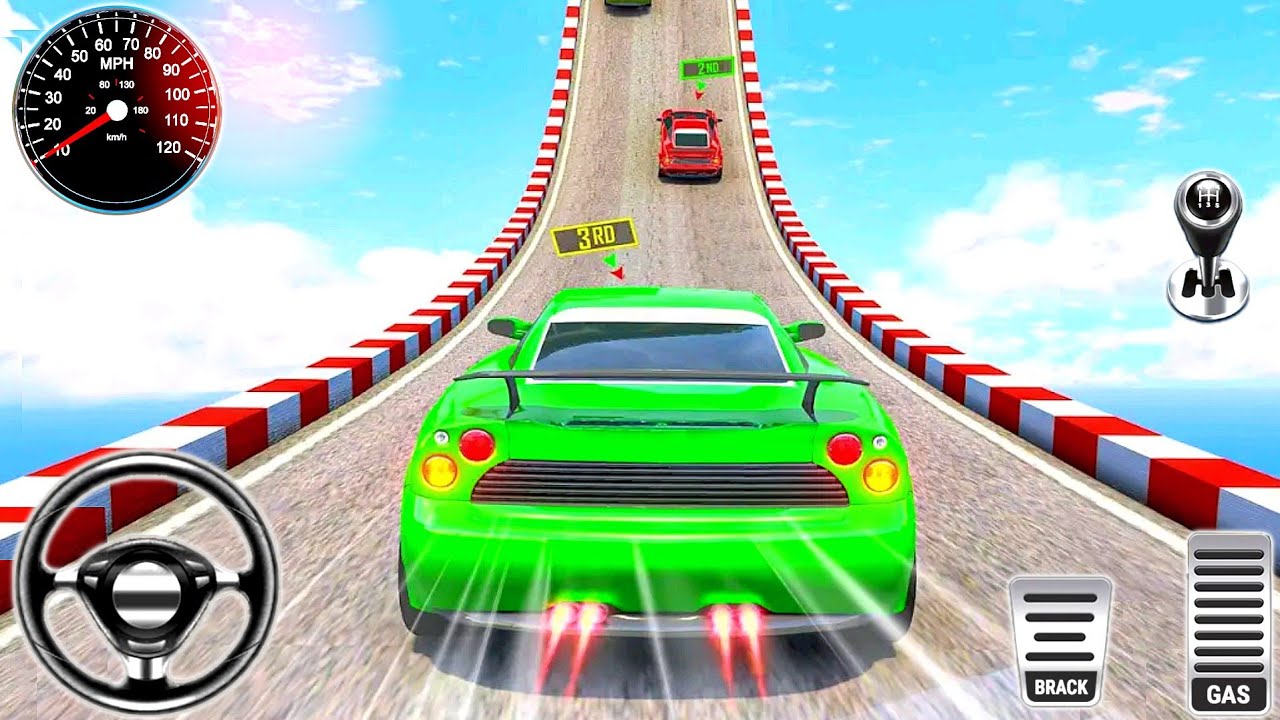 Gt Car Stunts Racing Master 3D - Impossible Car Stunt Games - Android ...