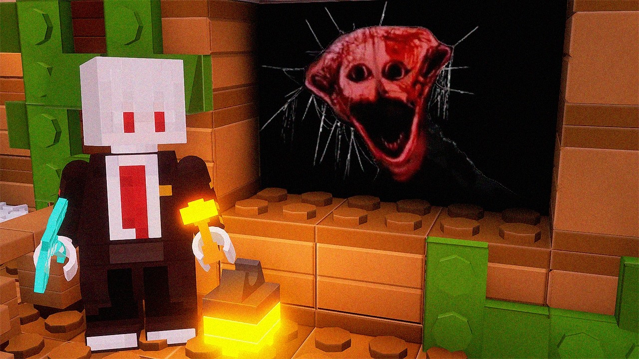 MINECRAFT LEGO É ASSUSTADOR... - YouTube