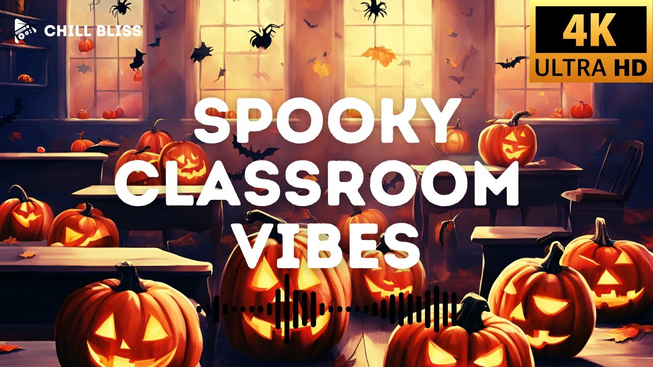 Lofi Halloween Background Music for Classroom: Spooky & Fun Vibes - YouTube
