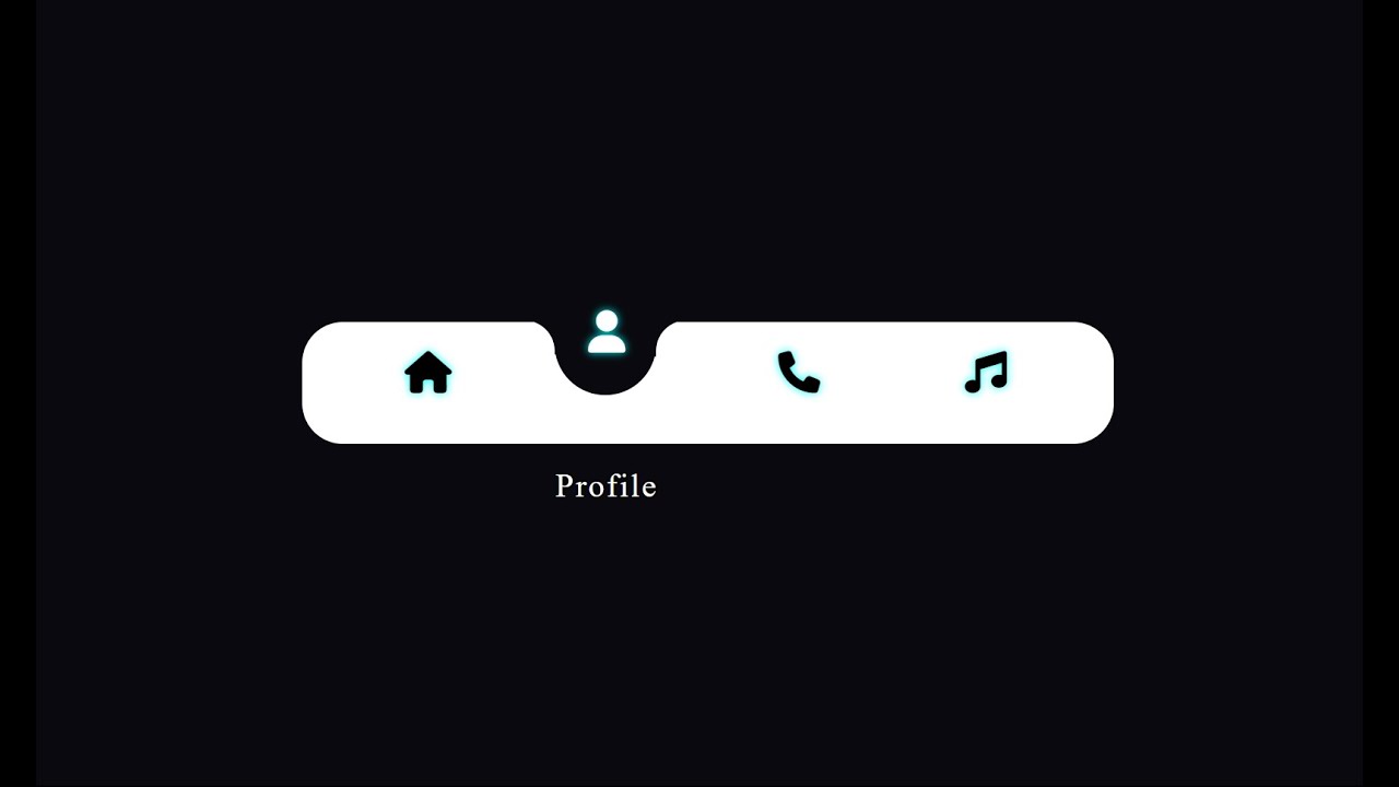 Magic Navigation Menu Indicator Using Html Css And Javascript Youtube 5253