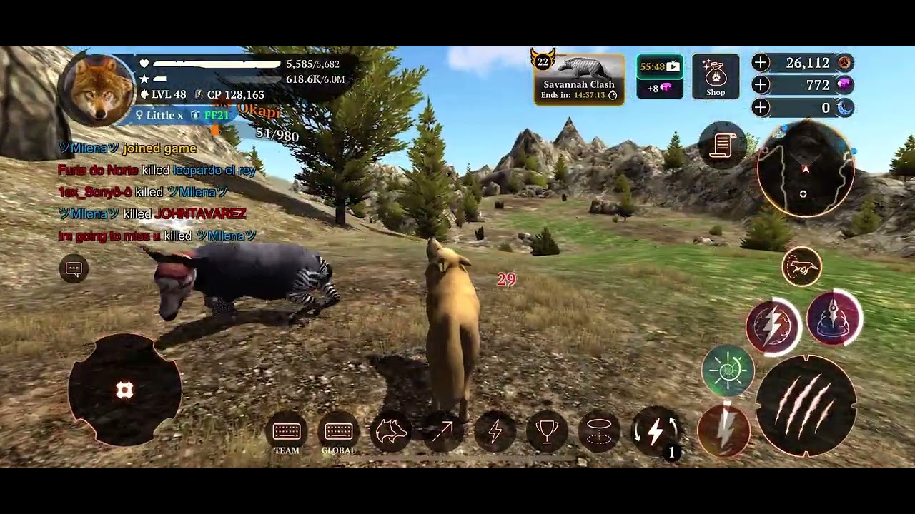 Playing the wolf part 1 - YouTube