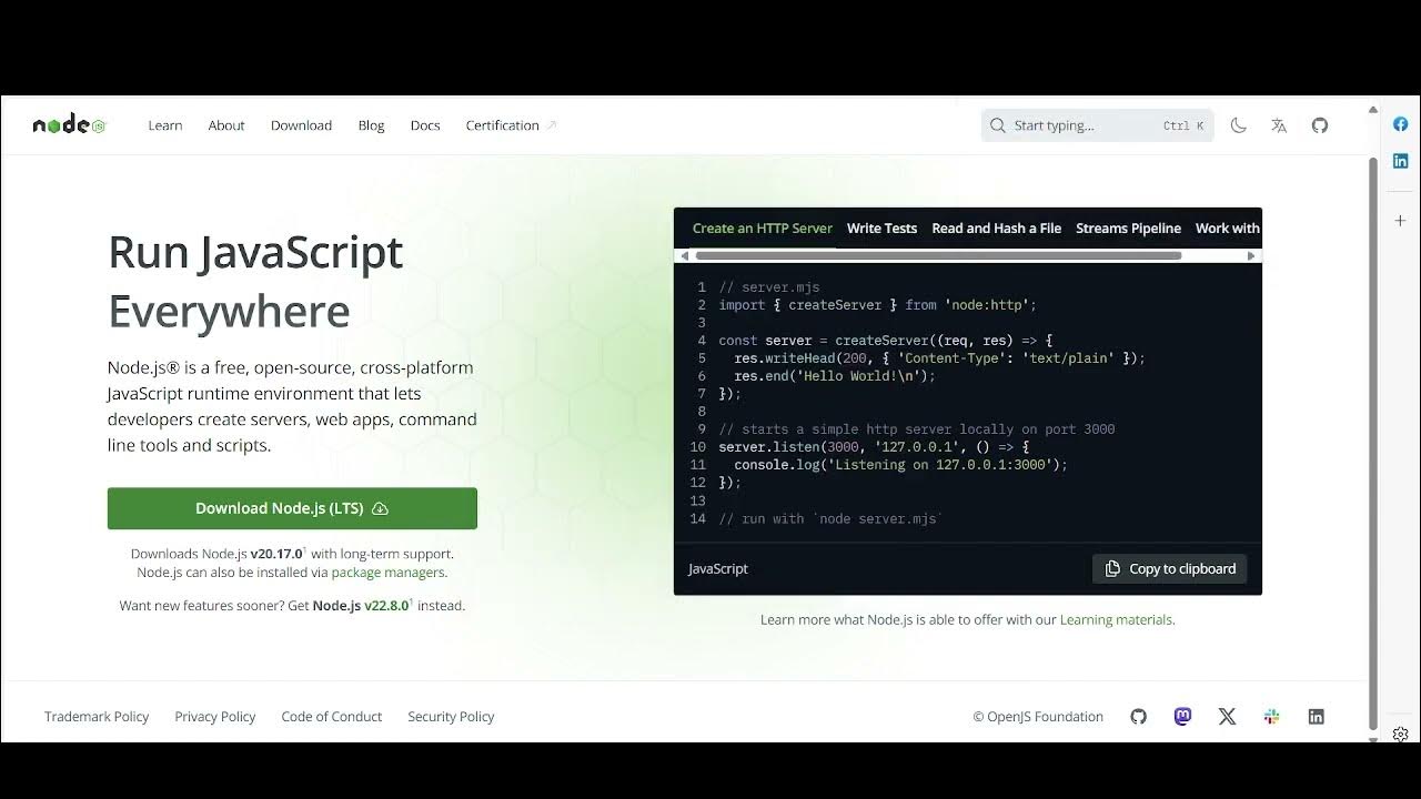 Install VS Code & Node.js Easily: Complete Setup Guide | By - Developer Sharma - YouTube