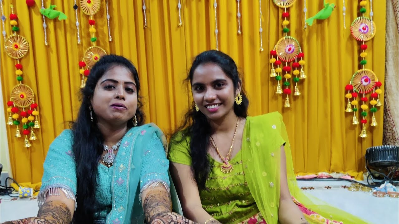Mehndi Function ππ»ββοΈ Cousin Wedding Vlogs By Leela Youtube