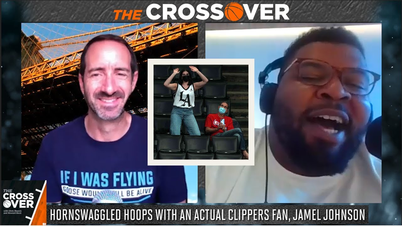 Hornswaggled Hoops w/ an actual Clippers fan, Jamel Johnson - YouTube