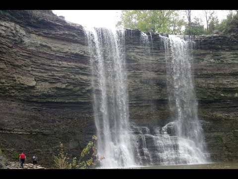 Rocks and Minerals at Balls Falls, Hamilton, Ontario - YouTube