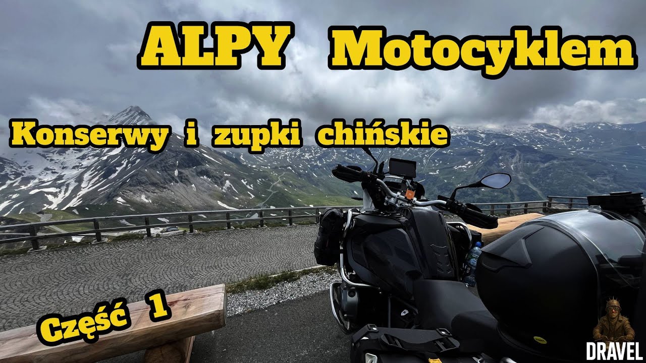 Motocyklem w ALPY Cz.1 - YouTube