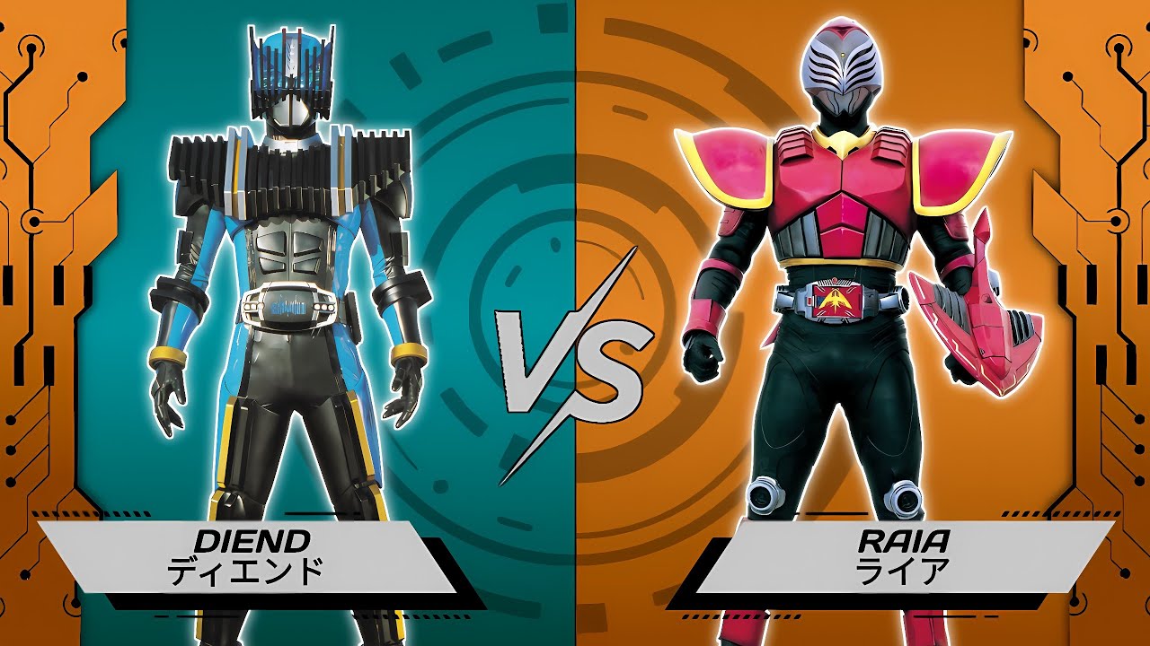 DIEND vs RAIA | Kamen Rider Super Climax Heroes | 仮面ライダー クライマックスヒーローズ ...