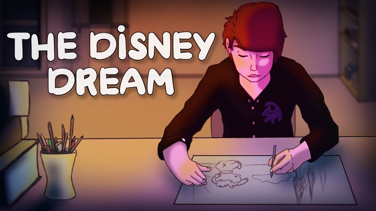 The Disney Dream - Photoshop + Blender 2D animation - YouTube