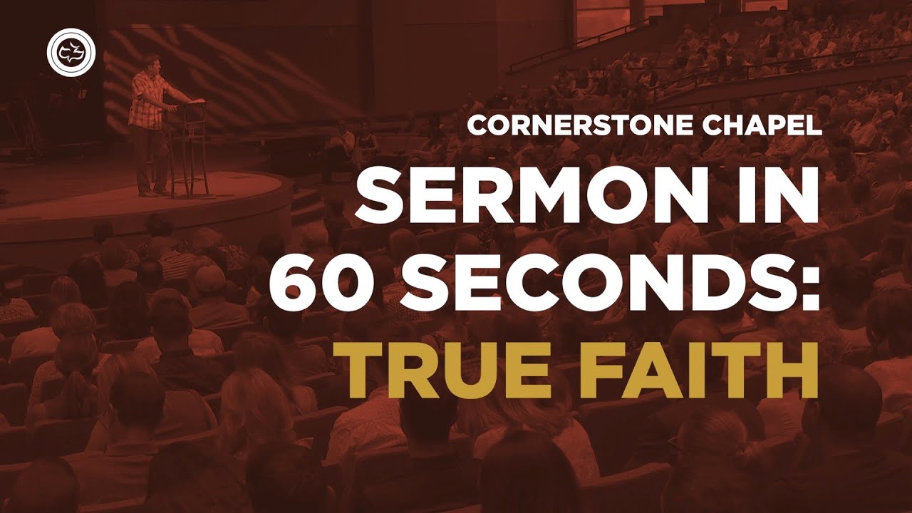 SERMON IN 60 SECONDS: TRUE FAITH | DANIEL | GARY HAMRICK - YouTube
