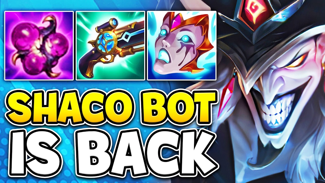 SHACO SUPPORT IS BACK AND BETTER THAN EVER!! - YouTube