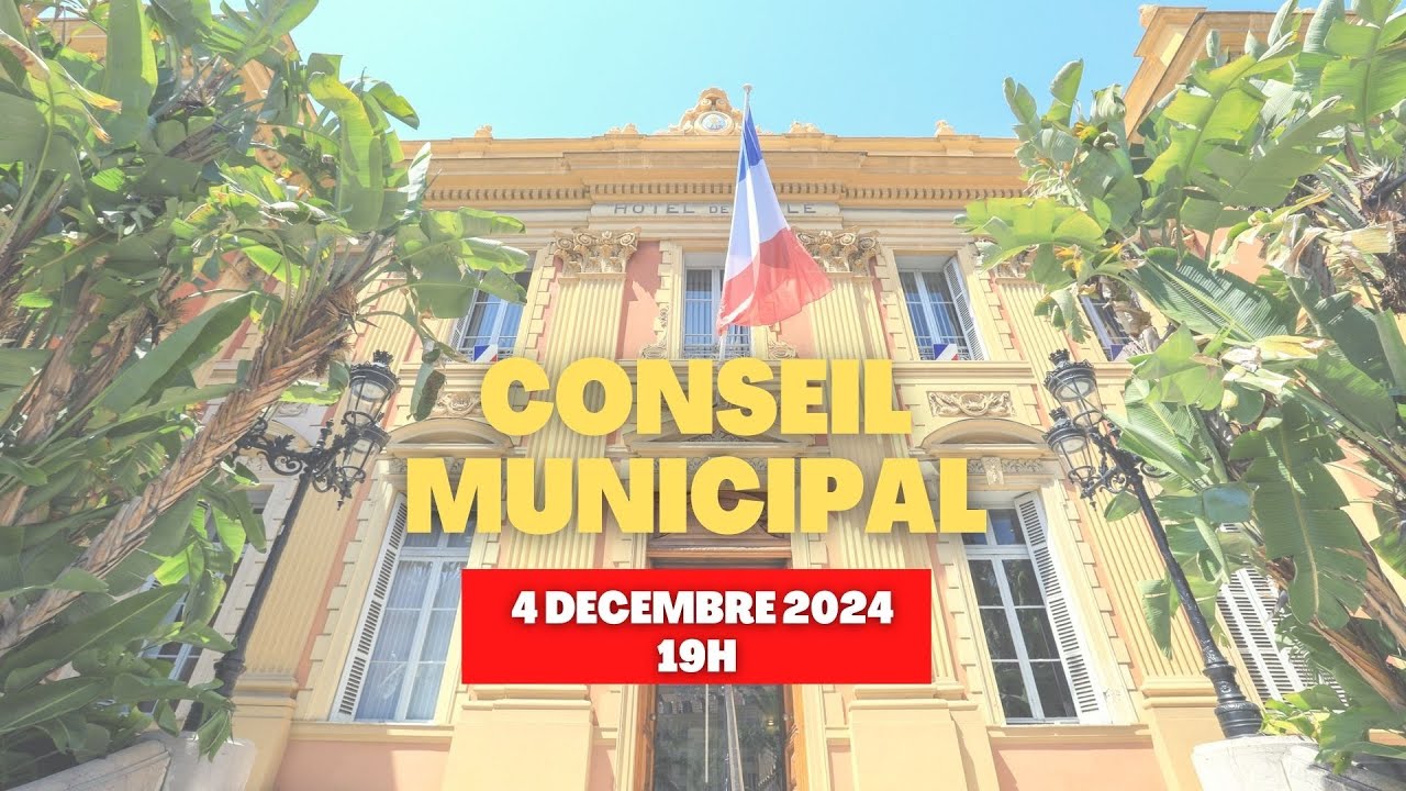 Conseil municipal du 9 décembre 2024 - YouTube