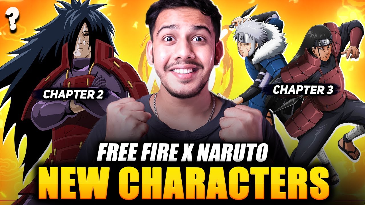 Free Fire X Naruto NEW CHARACTERS 😱🔥 Naruto Chapter 2 | Free Fire New ...