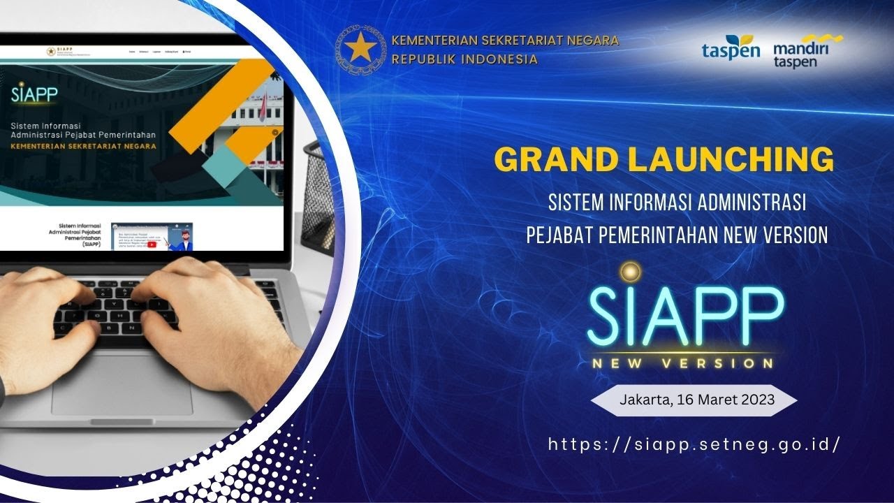 LIVE:Grand Lauching Aplikasi Sistem Informasi Administrasi Pejabat ...