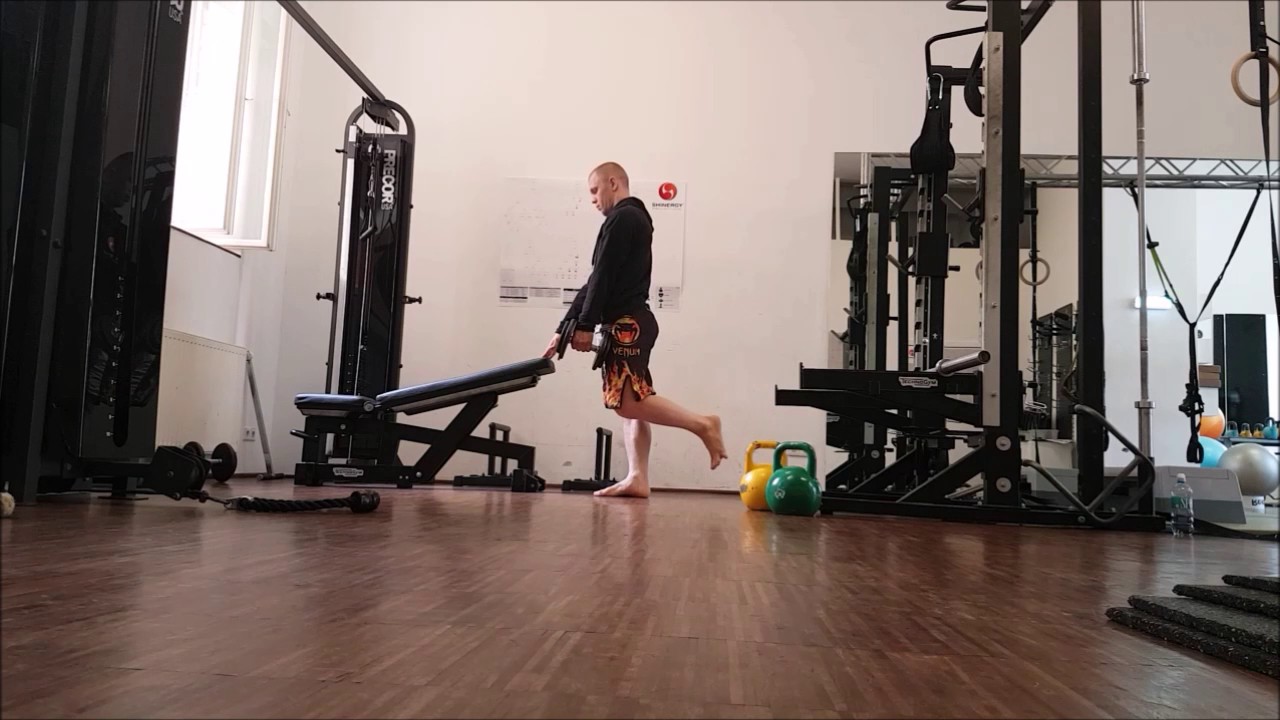 Bench Supported Single Leg DB RDL - YouTube