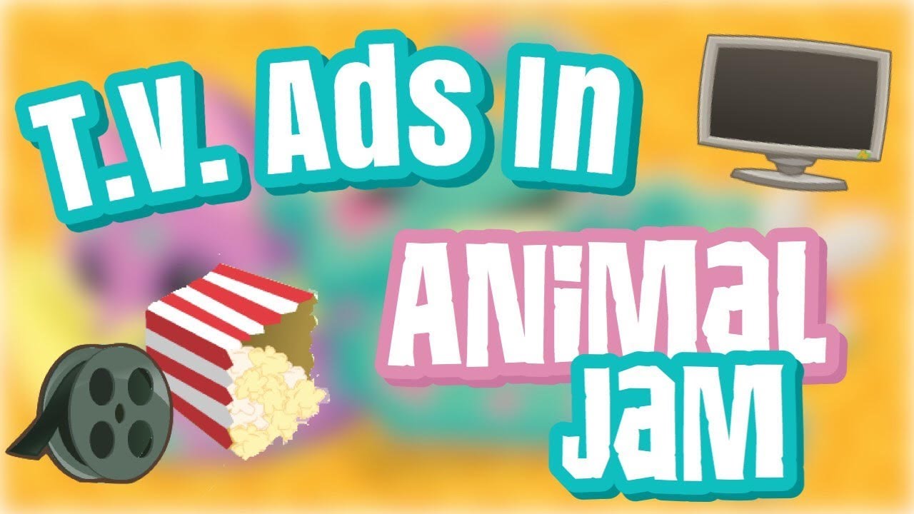 TV ADS IN ANIMAL JAM! - YouTube