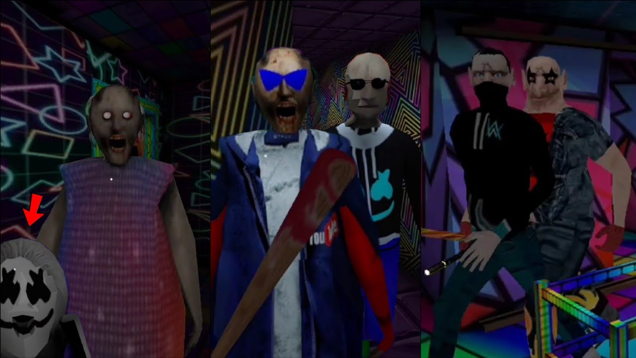 DVloper Games in Retrowave Neon Disco Mod - YouTube