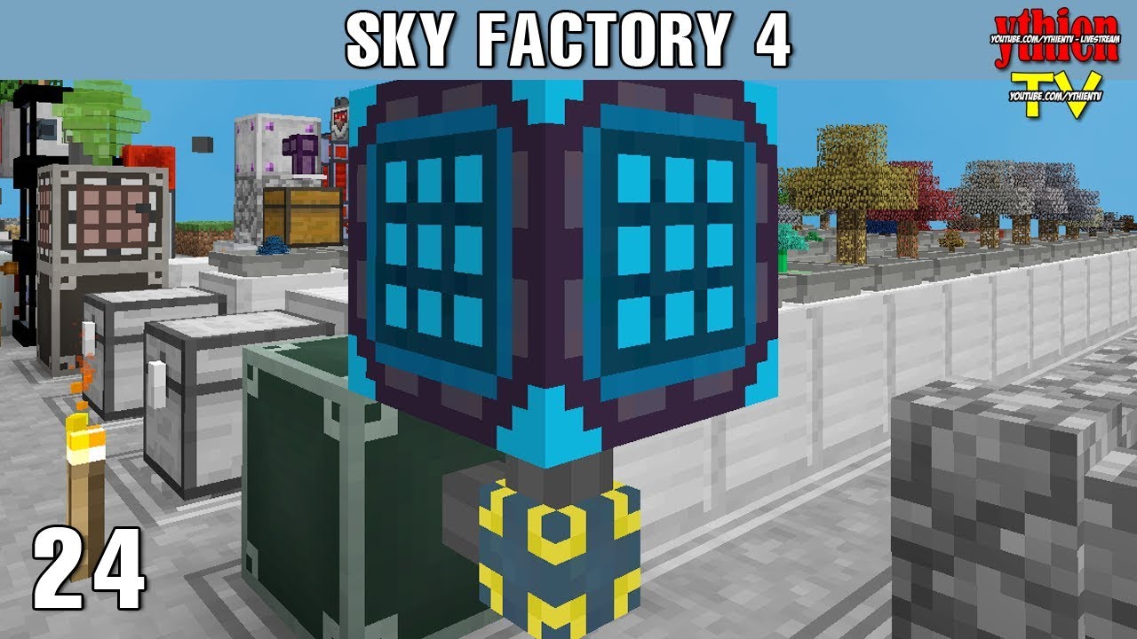 Minecraft Sky Factory 4 24 - Nâng Cấp Đủ Thứ - YouTube