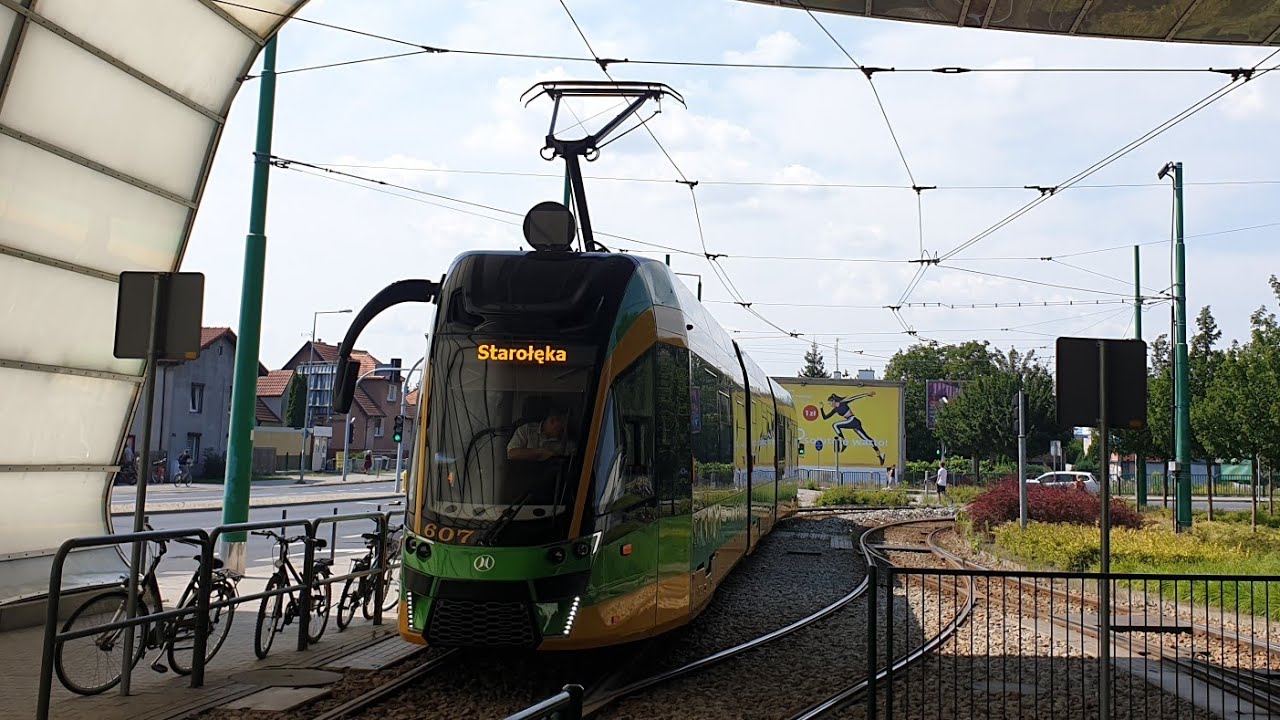 MPK Poznań - Moderus Gamma LF 02 AC #607 | linia 13 - YouTube