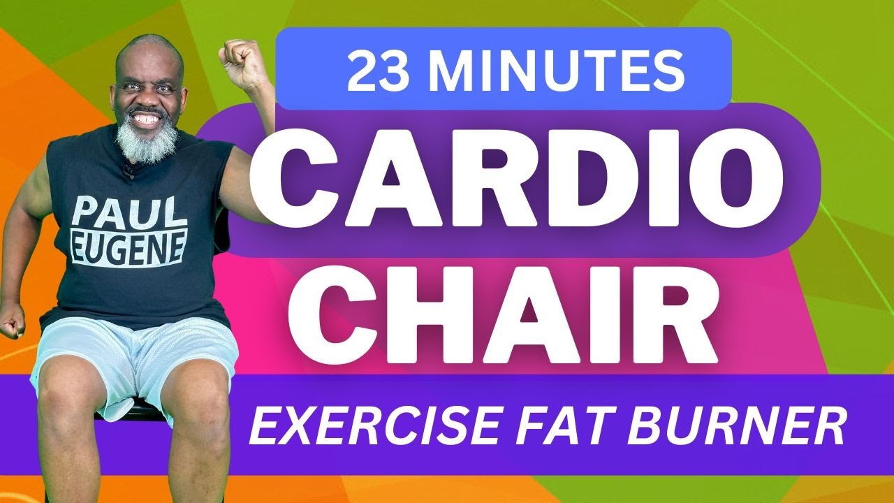Burn Fat While Sitting Down! Ultimate Cardio Chair Exercises - YouTube