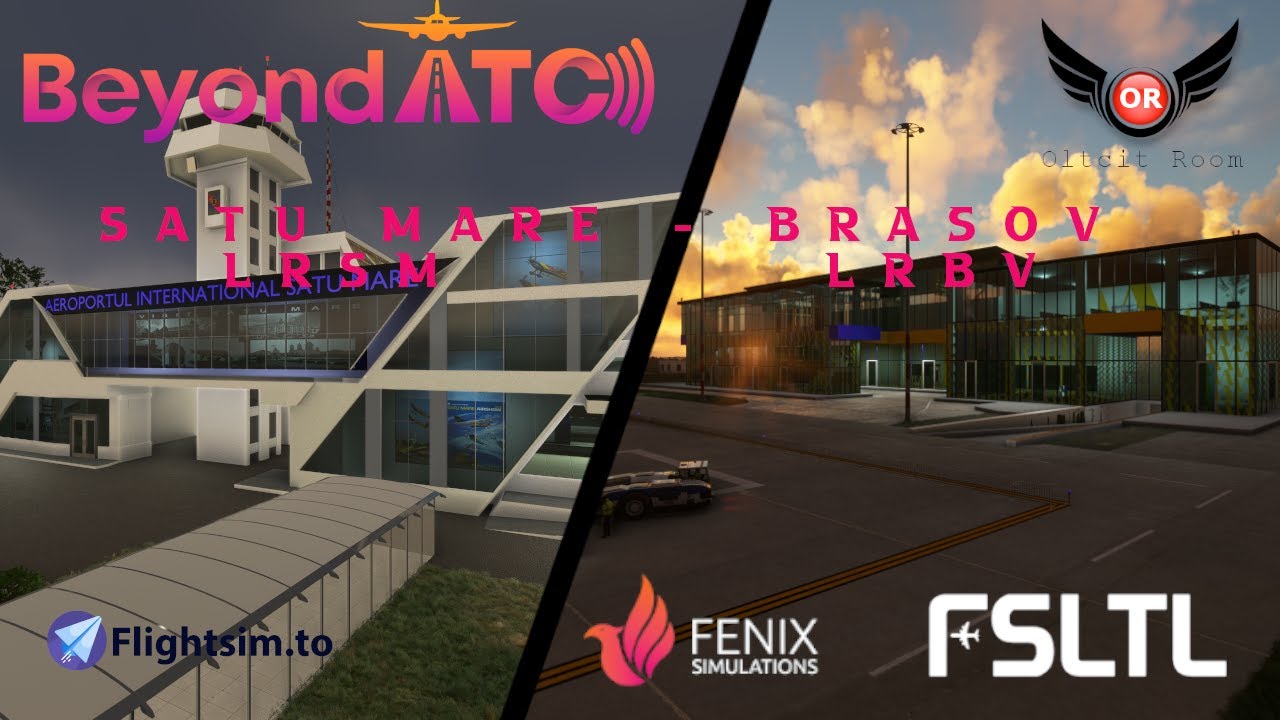 Beyond ATC|FSLTL|FenixA320|Full Flight-LRSM-LRBV|No Edit|MSFS2020 ...