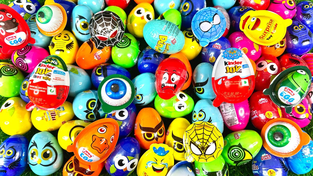 Opening Surprise Eggs with Fun Gifts Inside || Lot’s Of Surprise Eggs ...