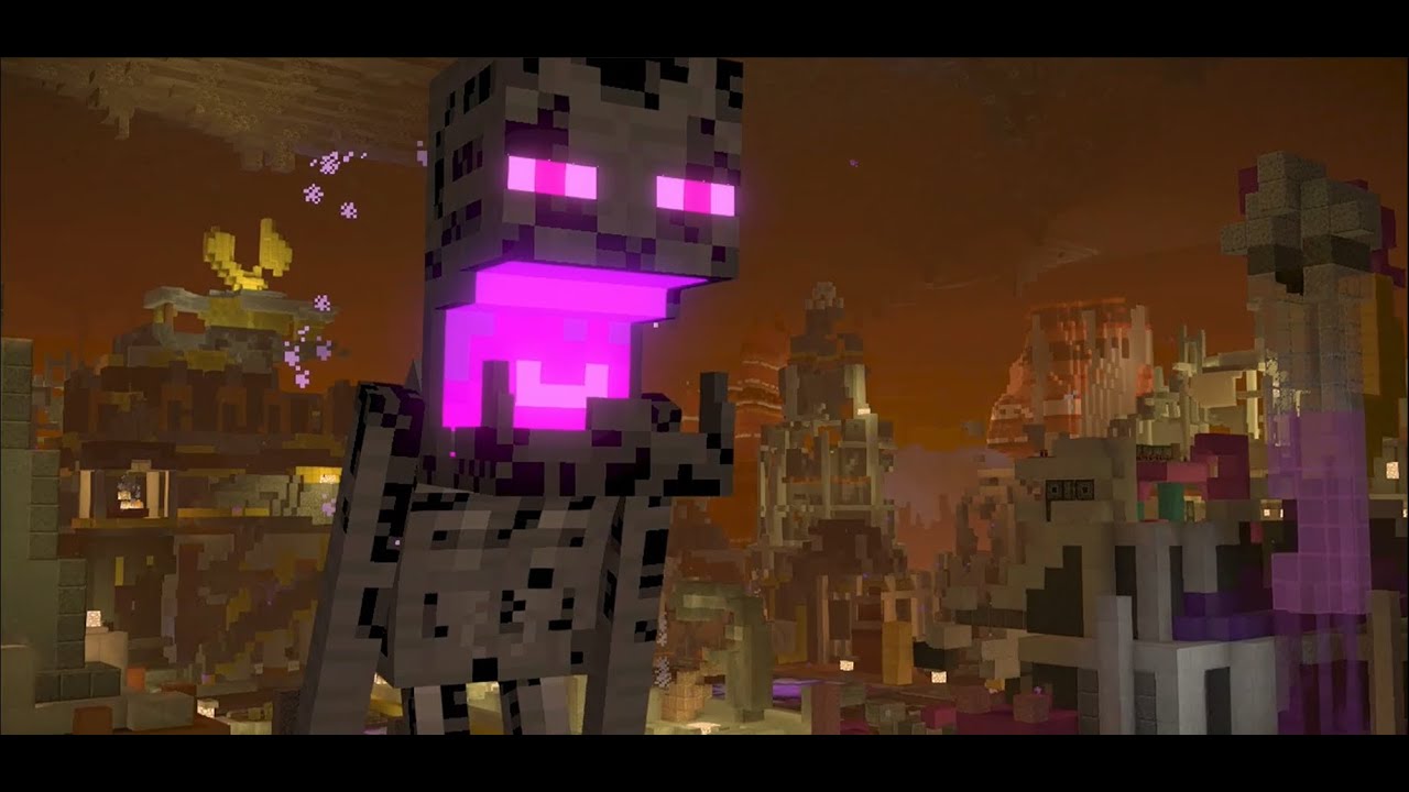 Minecraft: Story Mode - Madness Massive Enderman!!! - Below The Bedrock ...