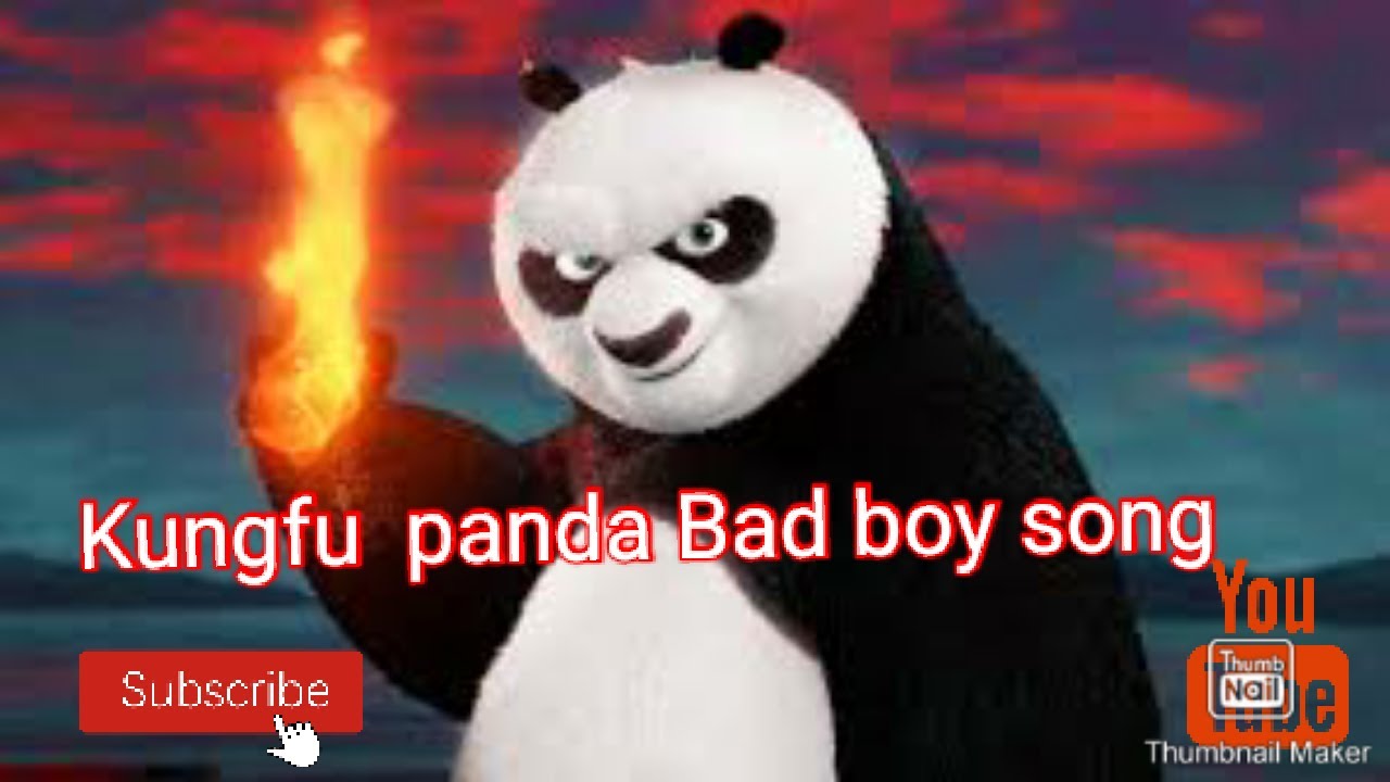 Kungfu Panda Bad Boy Song - YouTube