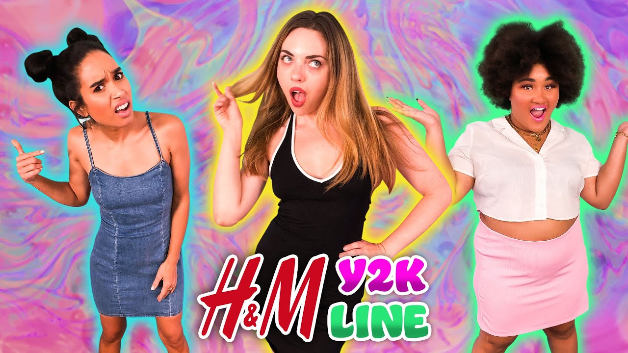 Gen Z and Millennials Try H&M's Y2K Collection *honest review* - YouTube