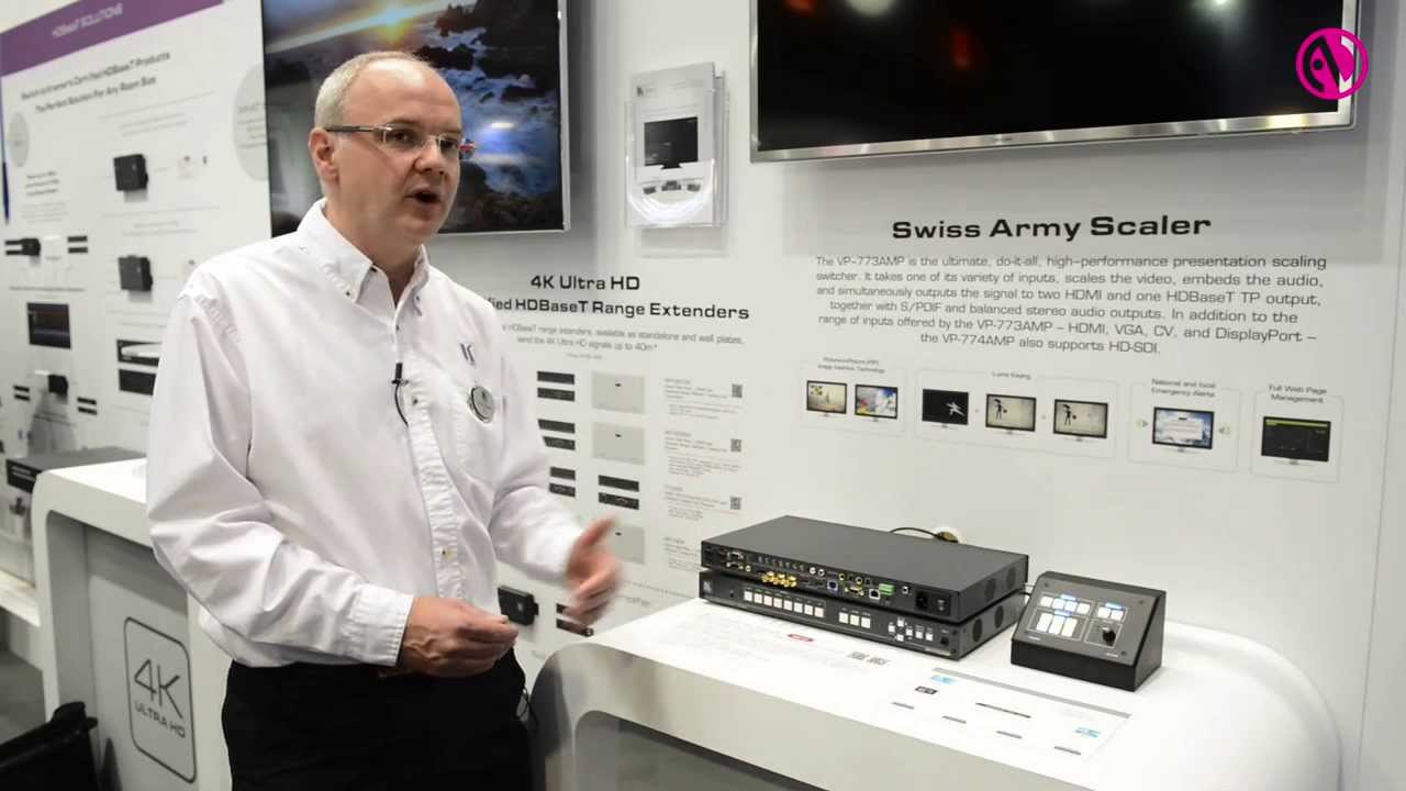 Spotlight on Kramer's VP773 and VP774 scalers - YouTube