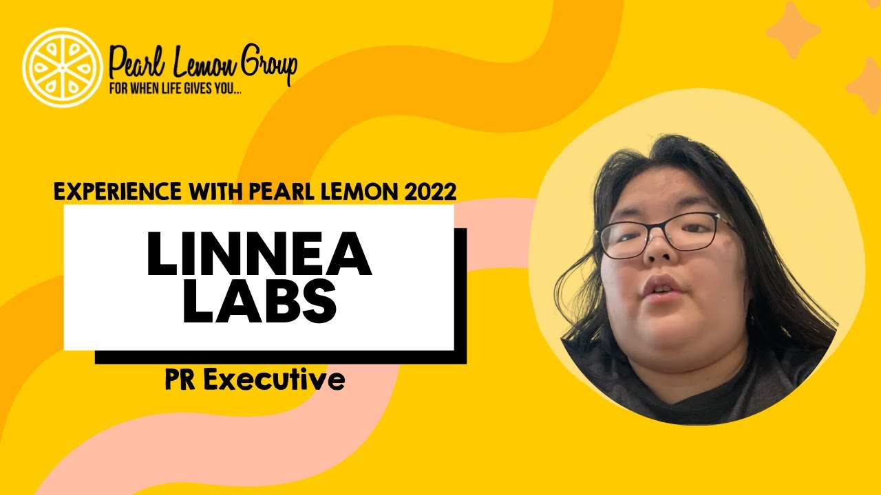Linnea | Intern to a Full-Time PR | Experience with Pearl Lemon 2020 ...