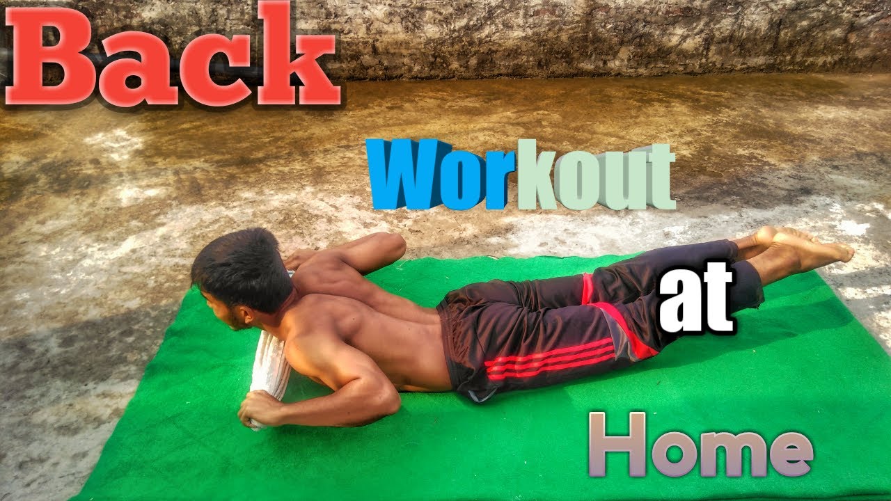 Home back workout || No Gym No Problem|| - YouTube