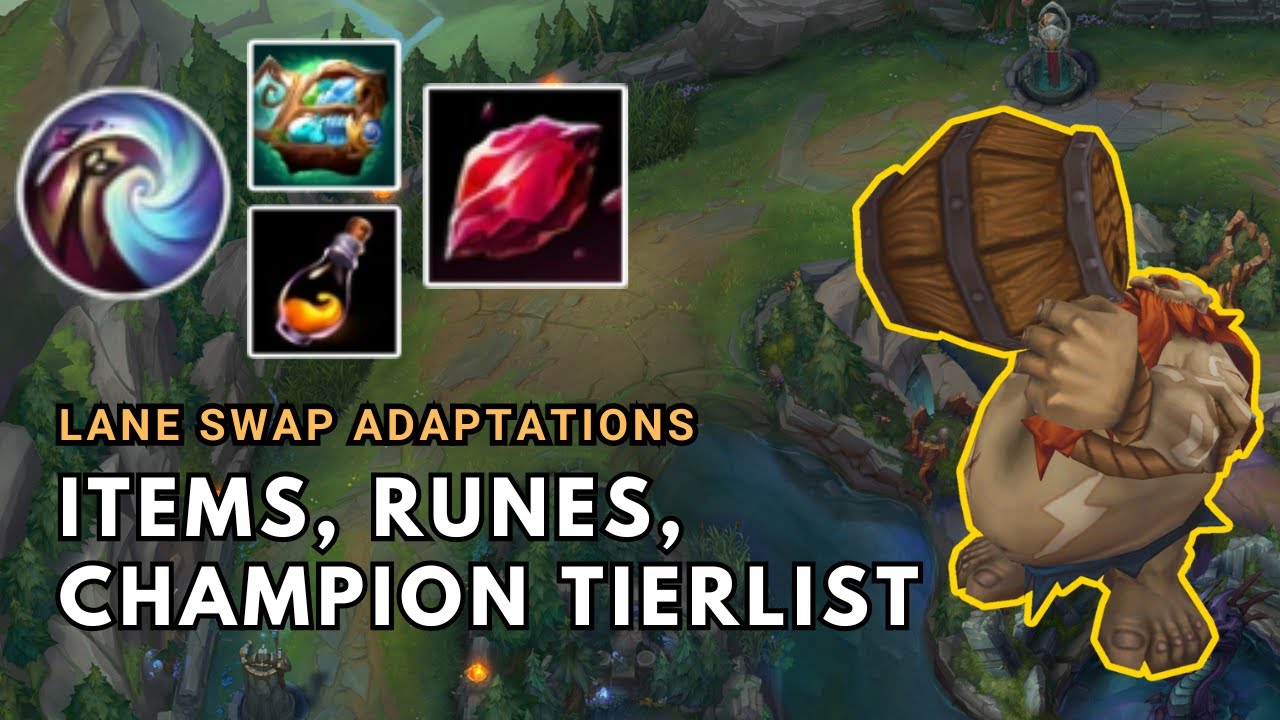 Lane Swap Rabbit Hole from EMEA Masters - Items, Runes & Tierlist - YouTube