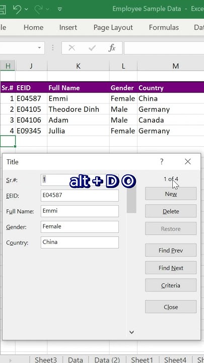 Fully Automated Data Entry Userform In Excel Without Vba Youtube 