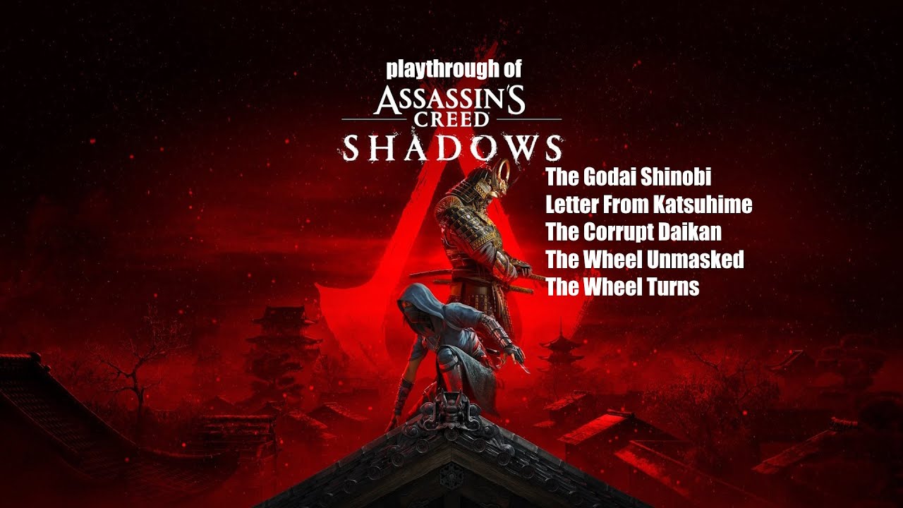 Assassin's Creed Shadows (PC) The Godai Shinobi, Letter From Karsuhime ...
