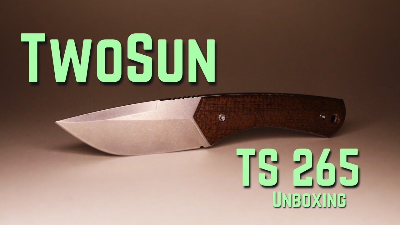 Unboxing The TwoSun TS265 Fixed Blade! #project - YouTube