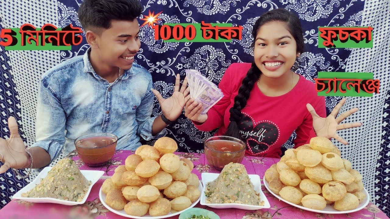 Fuchka challenge | fuchka eating | @BongInsane | @eatingzone | #fuchka ...