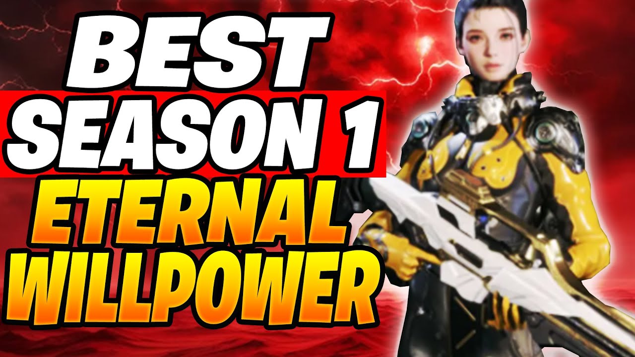 HIGHEST DPS SEASON 1 ETERNAL WILLPOWER BUILD! First Descendant Eternal Willpower Build - YouTube