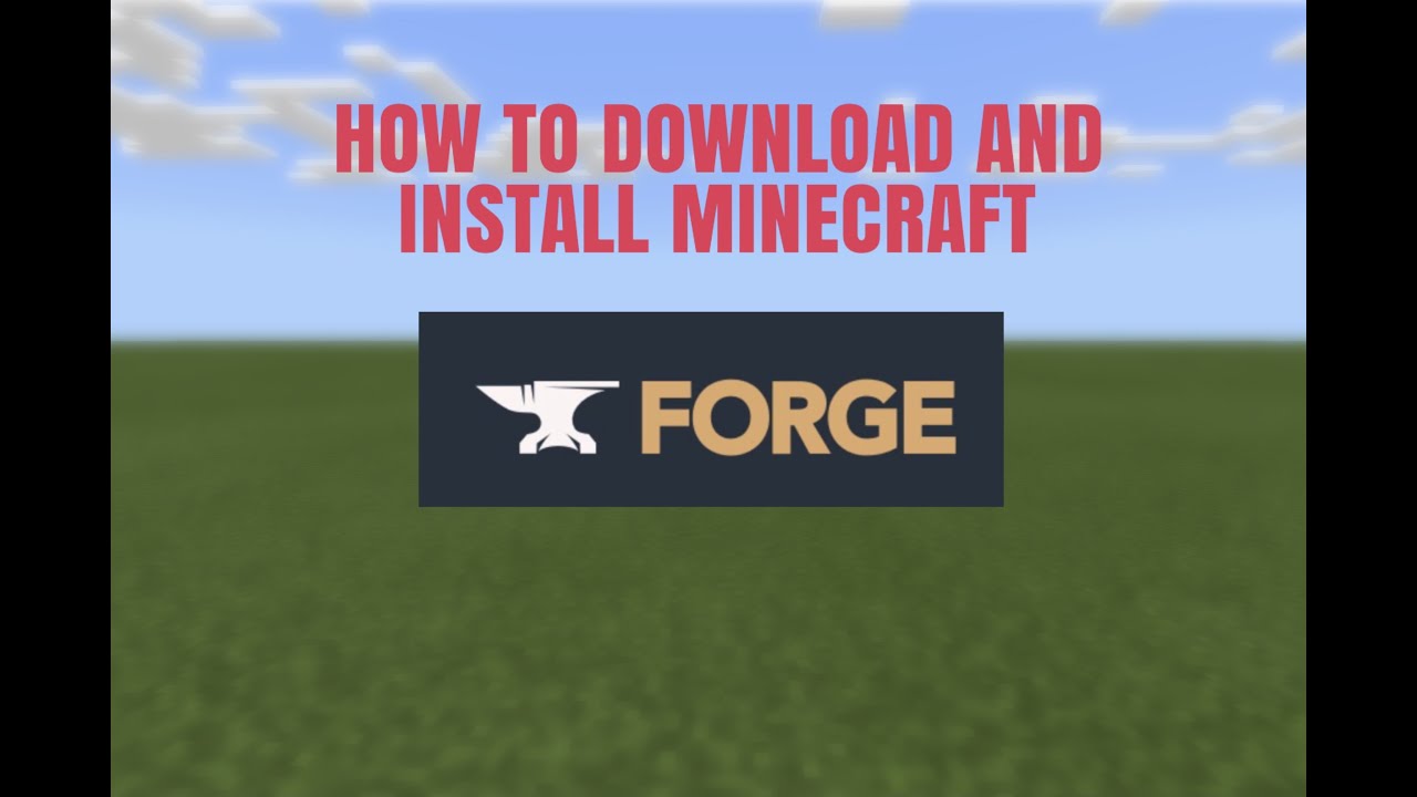 How to Download and install Minecraft Forge 1.16+ - YouTube