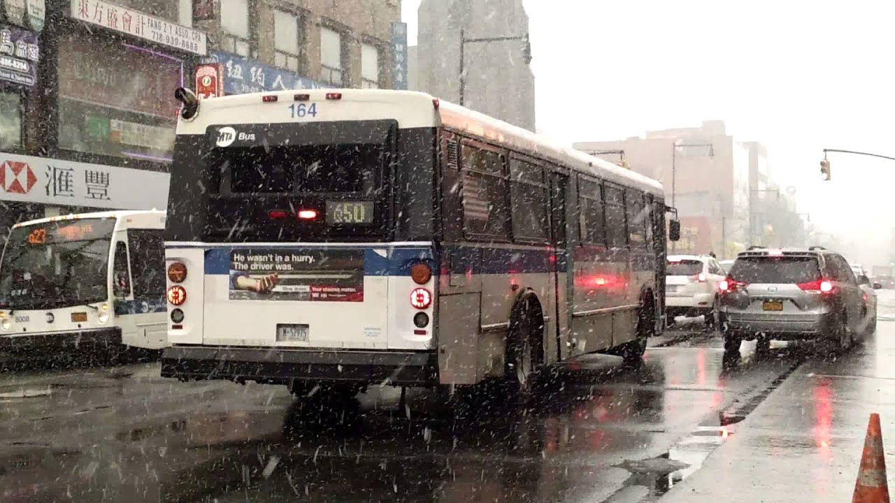 MTA Bus: Bee-Line Orion V 164 Q50 Limited Bus@Main Street/Roosevelt ...